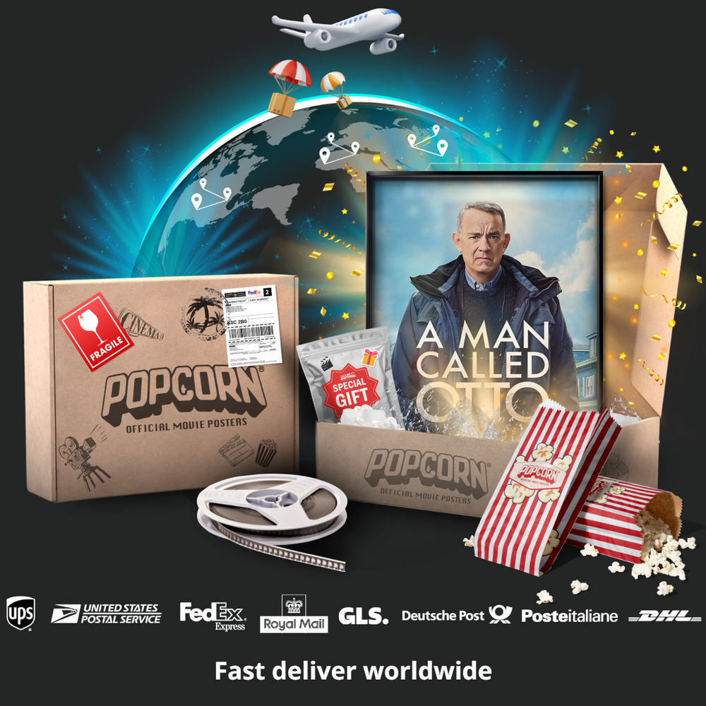 A Man Called Otto (2022) Poster - Popcorn Movie Posters | Free Shipping ...